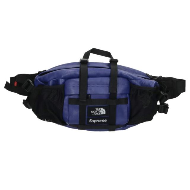シュプリーム  ノースフェイス   18AW  Leather Mountain Waist Bag レザーウエストバッグ 中古 BS99