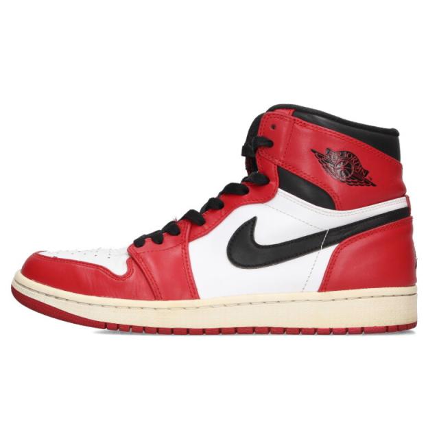 ナイキ サイズ:26.5cm  2013  AIR JORDAN 1 RETRO HIGH CHICAGO 332550-163 エアジョーダン1レトロハイシカゴスニーカー 中古 BS99