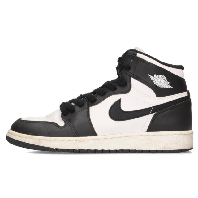 ナイキ サイズ:25cm  AIR JORDAN 1 RETRO GS 575441-010 エアジョーダン1レトロスニーカー 中古 BS99