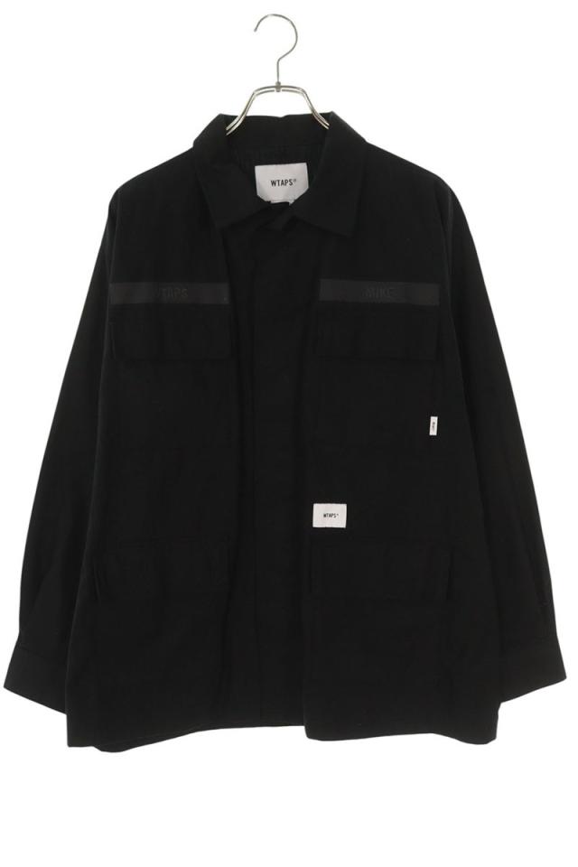 ダブルタップス サイズ:2  241WVDT-SHM01 リップストップ ジャングルシャツブルゾン 中古 BS99