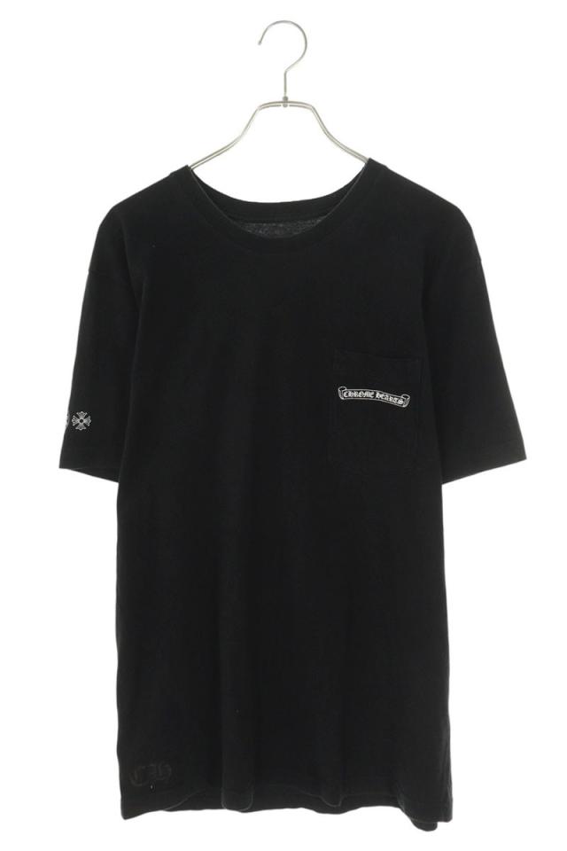 クロムハーツ サイズ:XL  CH T-SHRT 1 ヴァインダガーバック英字プリントTシャツ 中古 GZ11