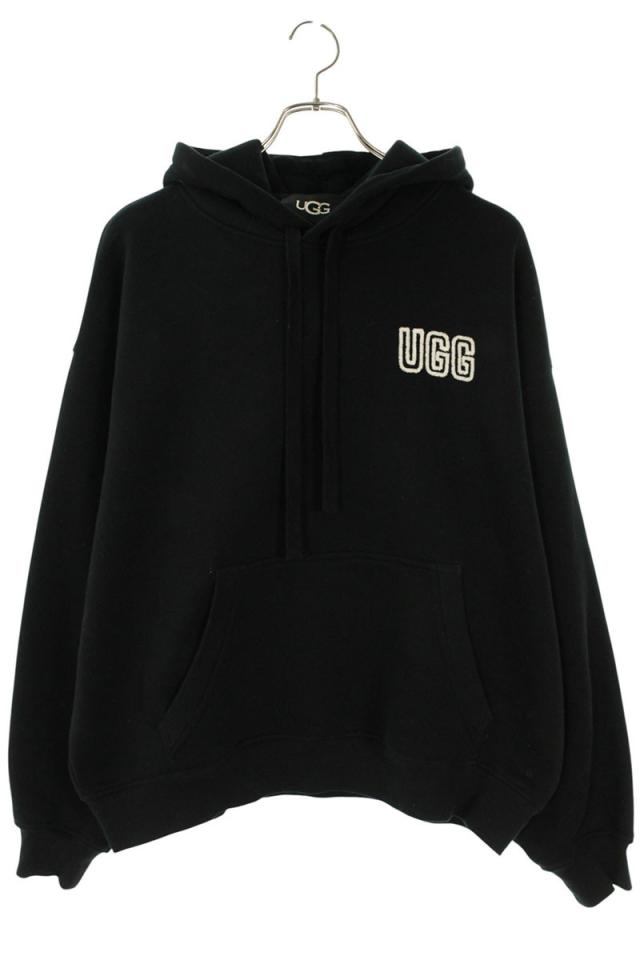 アグ サイズ:L ロゴプリントプルオーバーパーカー 中古 BS99