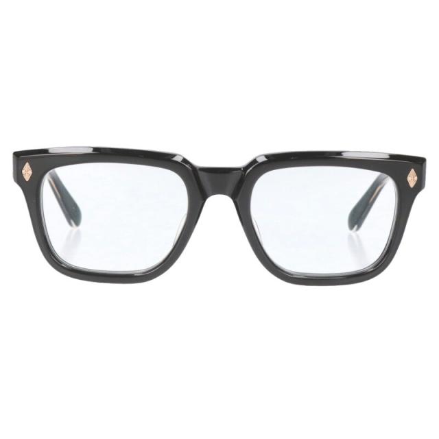 クロムハーツ サイズ:53□21-151  AMBIDIXTROUS CHプラステンプルスクエアフレーム眼鏡 中古 SS07