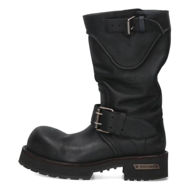 バレンシアガ サイズ:42  VENOM ヴェノムレザーロングブーツ 中古 SB01