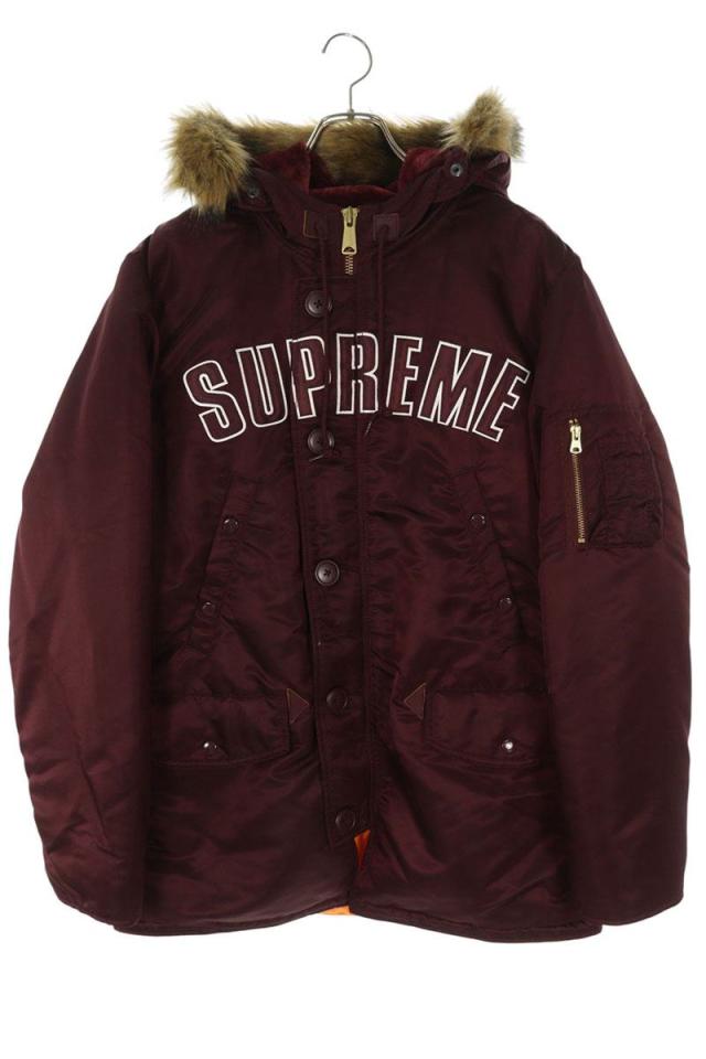シュプリーム サイズ:L  16AW  Arc Logo N-3B Parka アーチロゴミリタリーパーカーブルゾン 中古 OM10