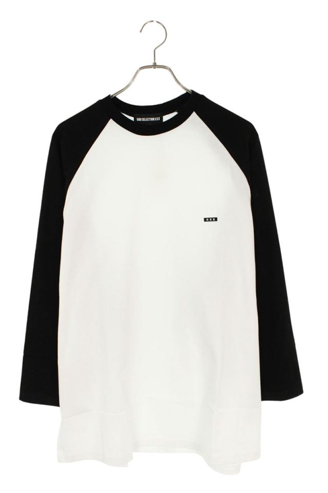 ゴッドセレクショントリプルエックス サイズ:XL  GX-A25-RT-02 ロゴワッペンラグラン長袖カットソー 中古 BS99