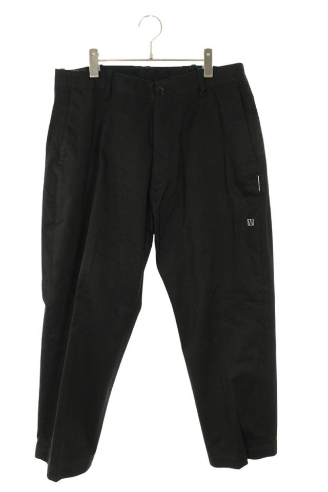 シークエル サイズ:L  TYPE-XF WEEKEND ロゴプリントチノロングパンツ 中古 BS99