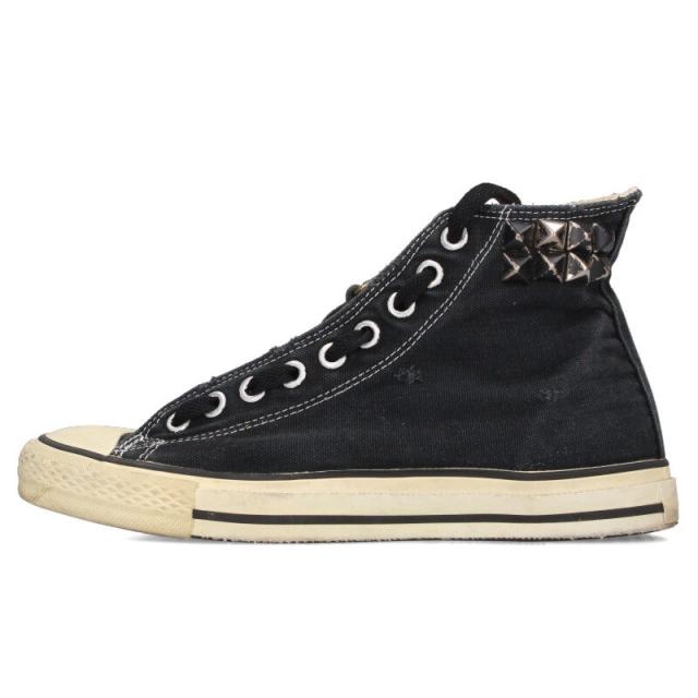 アンダーカバー サイズ:XS スタッズ装飾センタージップハイカットスニーカー 中古 BS99