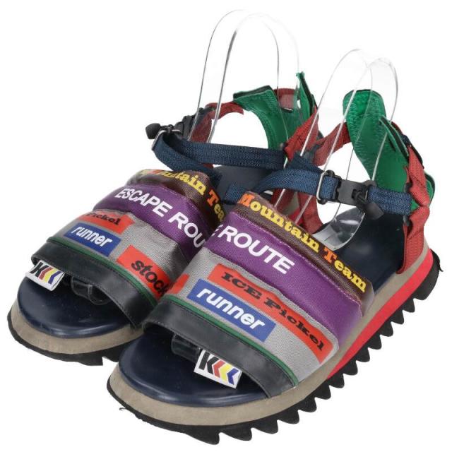 カラー   24SCM-A02502 パッチワークサンダル 中古 BS99