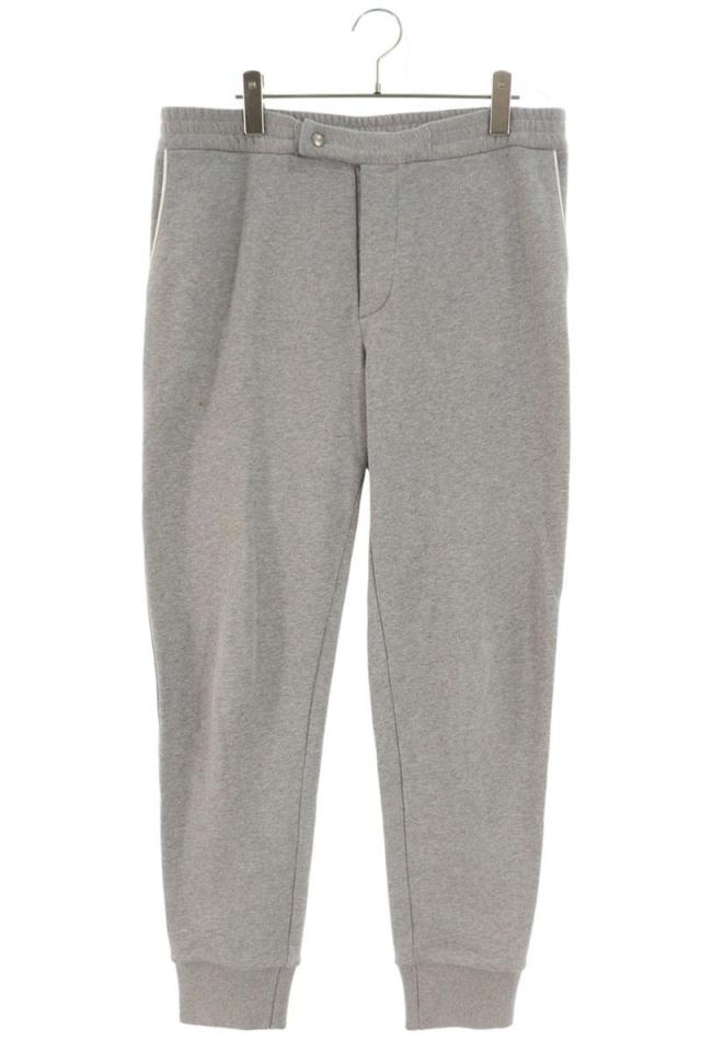 モンクレールガムブルー サイズ:M  PANTALONE ロゴパッチスウェットロングパンツ 中古 BS99