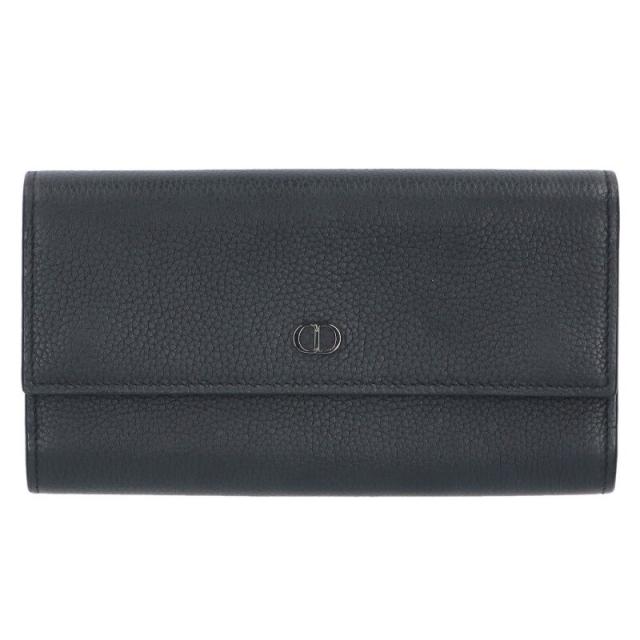 ディオール  CDロゴレザー長財布 中古 BS99