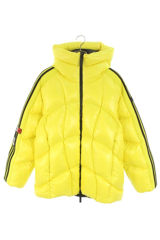 モンクレールジーニアス  アディダス サイズ:2  BEISER I209S1A00012 スリーラインダウンジャケット 中古 OM10