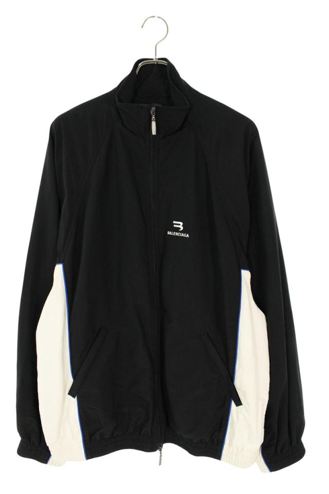 バレンシアガ サイズ:XS  698875 TKO48 ロゴ刺繍ナイロンブルゾン 中古 SS13