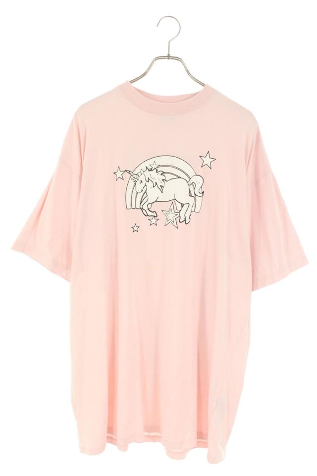 ヴェトモン サイズ:S  UE51TR390P ユニコーンプリントTシャツ 中古 BS99