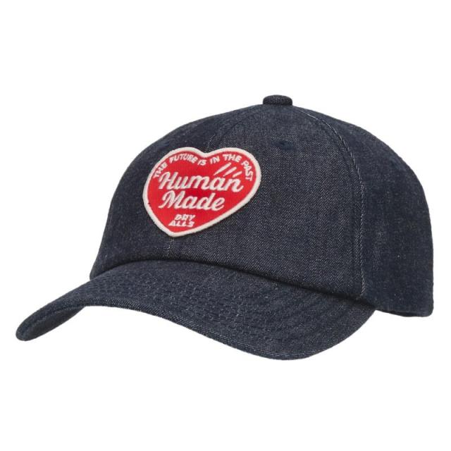 ヒューマンメイド   HM29GD049 6パネルハートロゴデニムキャップ 中古 BS99