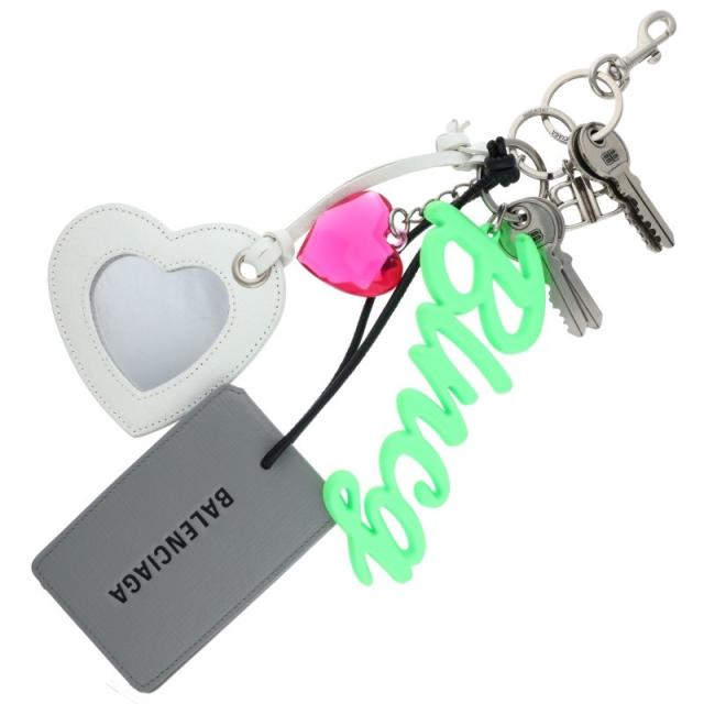 バレンシアガ   AKI マルチチャームキーリング 中古 SB01