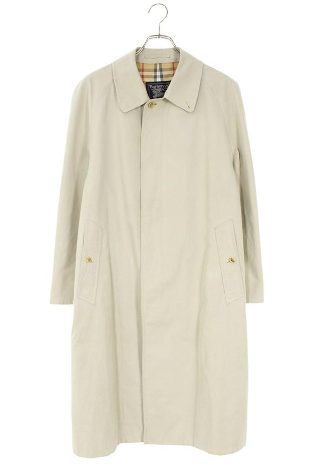 バーバリー   C-TK83 60-70s 裏地チェックステンカラーコート 中古 BS99