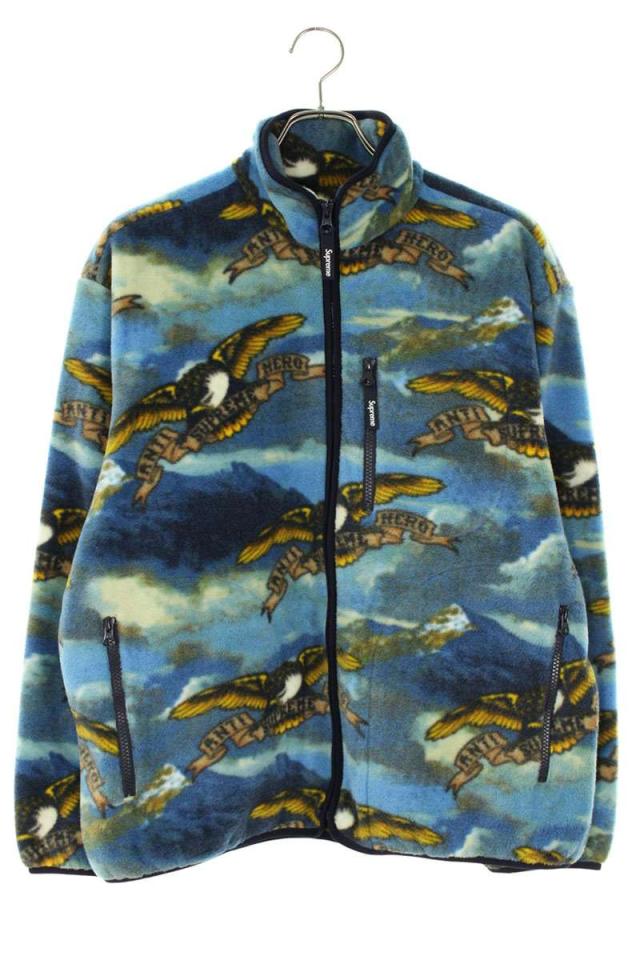 シュプリーム サイズ:M  25AW  ANTIHERO Fleece Jacket ジップアップフリースブルゾン 中古 BS99