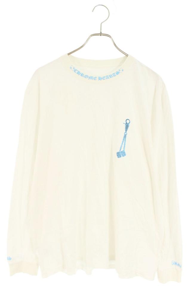 クロムハーツ サイズ:XL  CH L S 1 ラスベガス限定ダイスプリント長袖カットソー 中古 SJ02
