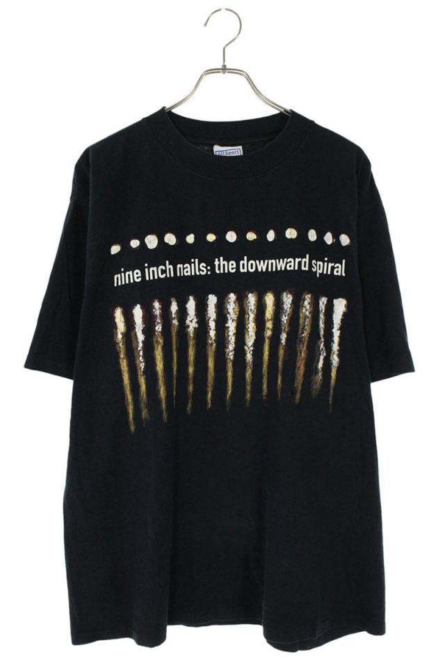 ヴィンテージ サイズ:XL  NINE INCH NAILS ナインインチネイルズ ダウンワードスパイラルプリントTシャツ 中古 SB01