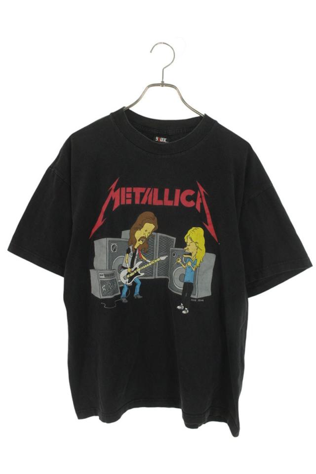ヴィンテージ サイズ:L  LLICA メタリカ MTV ビーバスアンドバットヘッドプリントTシャツ 中古 BS99
