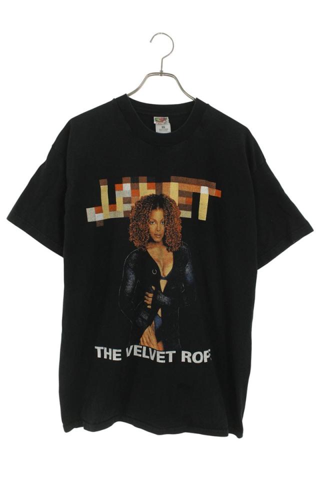 ヴィンテージ サイズ:XL  JANET JACKSON ジャネットジャクソン VELVET ROPE 1998ツアーTシャツ 中古 BS99