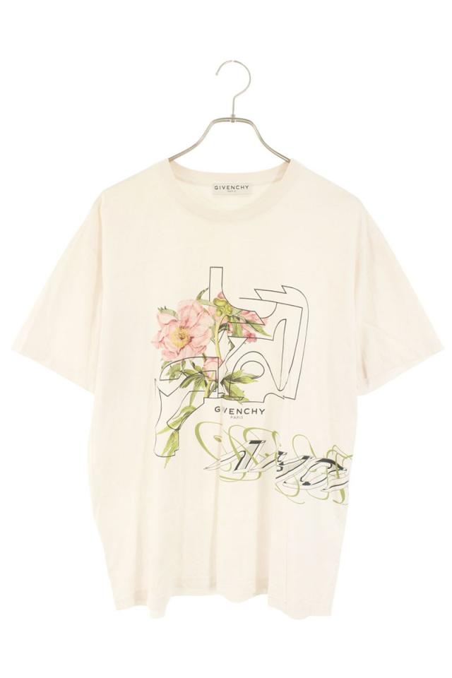 ジバンシィ サイズ:S  22SS  BM70WK302 フローラルピオニープリントTシャツ 中古 BS99