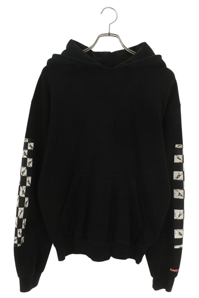 クロムハーツ サイズ:M  PPO FXXK U DBL CHOMPER HD PLVR MATTY BOYバックプリントプルオーバーパーカー 中古 SS07