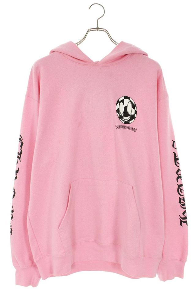 クロムハーツ サイズ:XL  PPO VANITY AFFAIR HD PLVR MATTY BOYバックプリントプルオーバーパーカー 中古 OS06