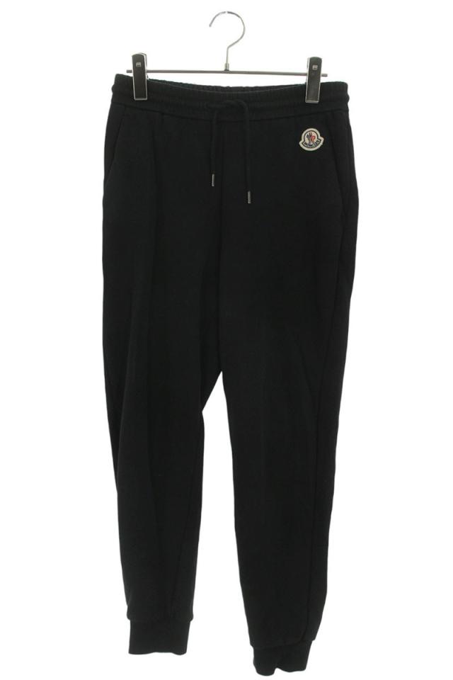 モンクレール サイズ:XXS  H20938H00012 ロゴパッチスウェットジョガーロングパンツ 中古 BS99