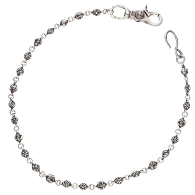 クロムハーツ サイズ:ロング  1MULTIBALL LONG-T 1クリップロング#1マルチボール シルバーウォレットチェーン 中古 SJ02