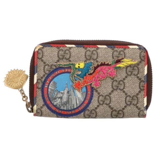 グッチ   473911 GGスプリームクーリエ カードケース 中古 BS99