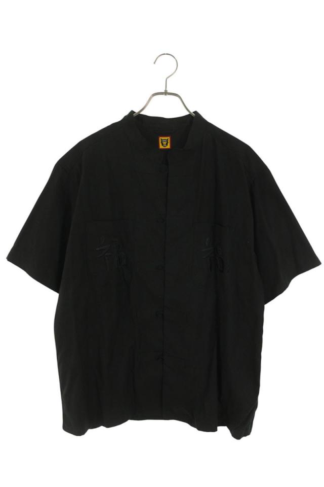 ヒューマンメイド サイズ:XL 文字刺繍チャイナ半袖シャツ 中古 BS99