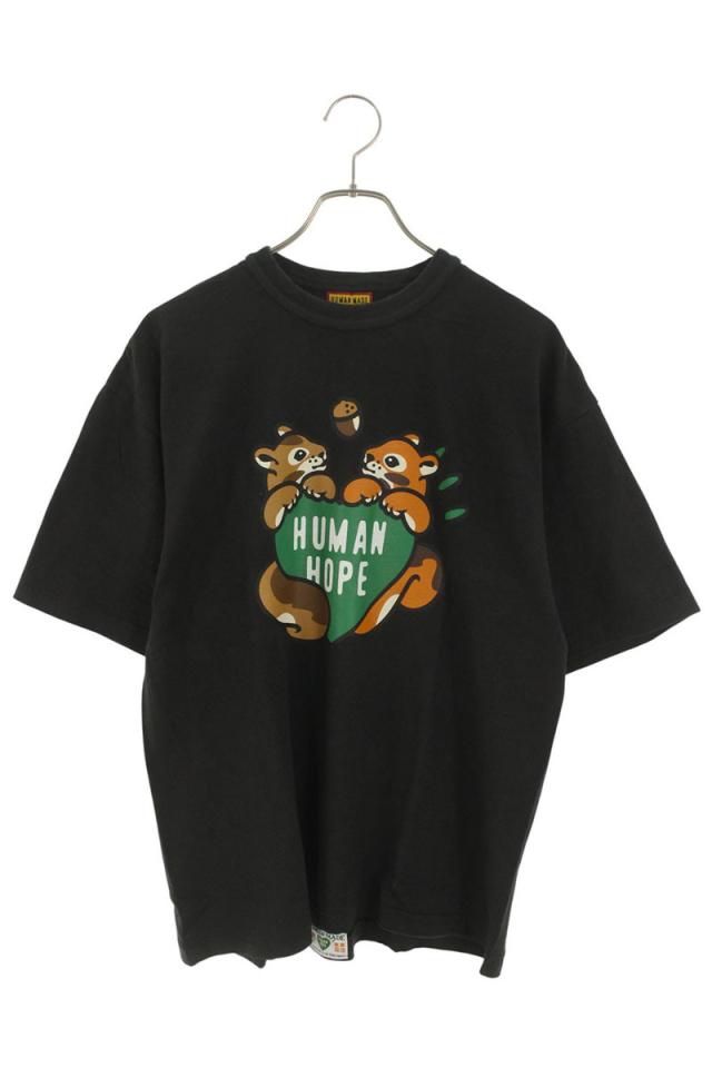 ヒューマンメイド サイズ:XL  XX30TE002 × j-hope フロントプリントTシャツ 中古 SB01