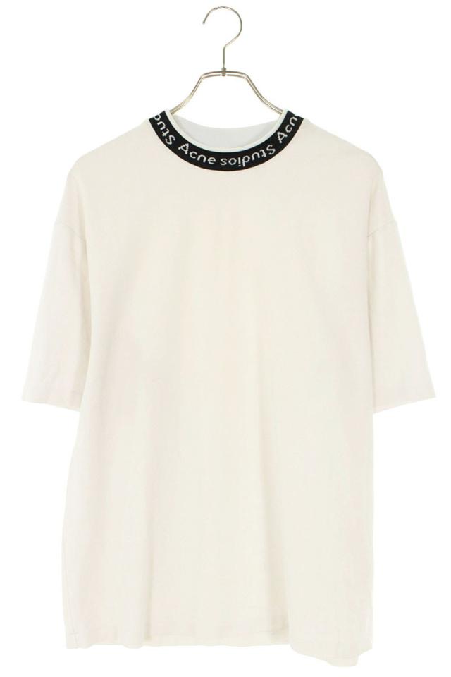 アクネストゥディオズ サイズ:S  FN-MN-TSHI000243 モックネックロゴプリントTシャツ 中古 BS99