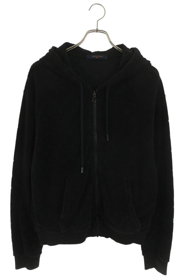 ルイヴィトン サイズ:S  RM241Q  Y44 HPY41W モノグラムフレンチテリージップパーカー 中古 OM10