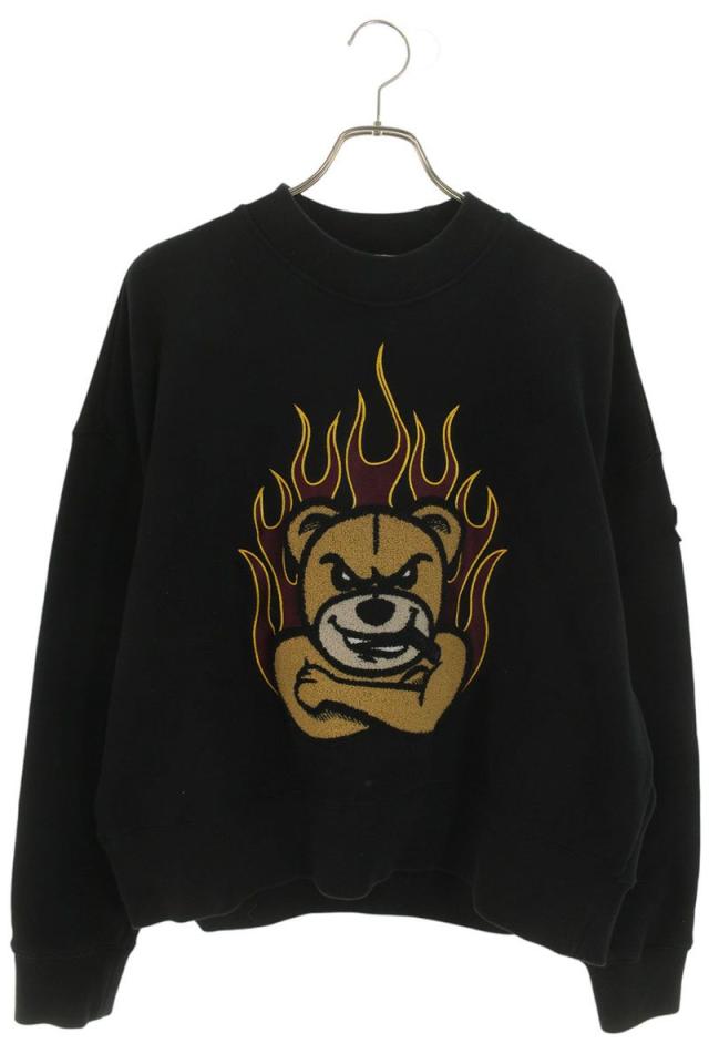 モンクレールジーニアス  パームエンジェルス サイズ:S  H209LBG00009 M2513 ベアフェルト刺繍スウェット 中古 OM10