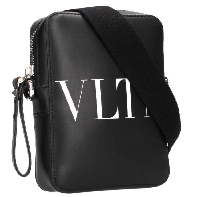 ヴァレンティノ  ロゴプリントレザーショルダーバッグ 中古 BS99