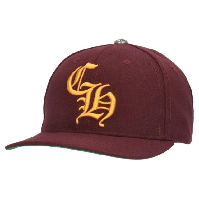 クロムハーツ サイズ:ONE SIZE  CH HAT CH刺繍ベースボール帽子 中古 SJ02