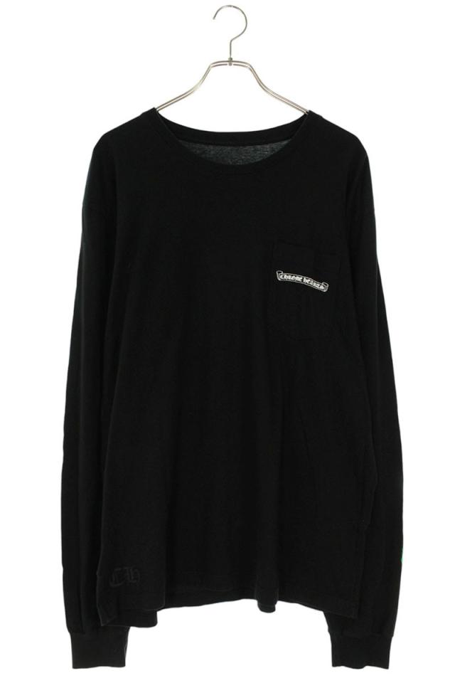 クロムハーツ サイズ:XL  MLTCOL CEM CRS LS マルチセメタリークロスプリント長袖カットソー 中古 SJ02