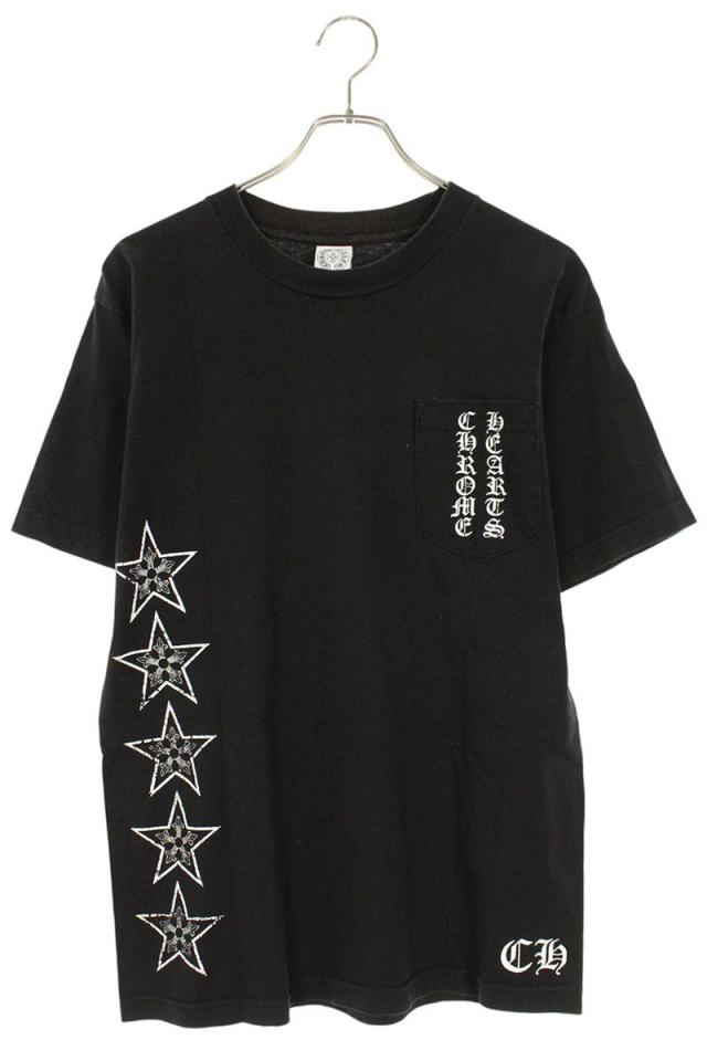クロムハーツ サイズ:M  CH T-SHRT 2 スタープリントTシャツ 中古 SS07