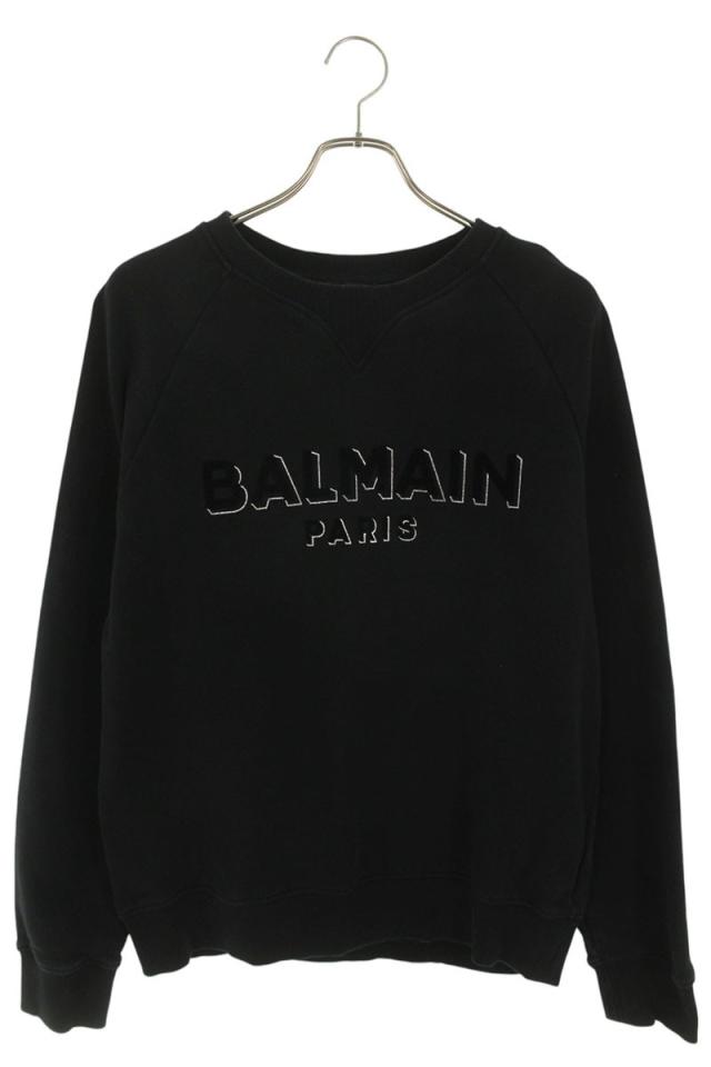 バルマン サイズ:L  JQ005BB99 フロックドロゴ クルーネックスウェット 中古 BS99