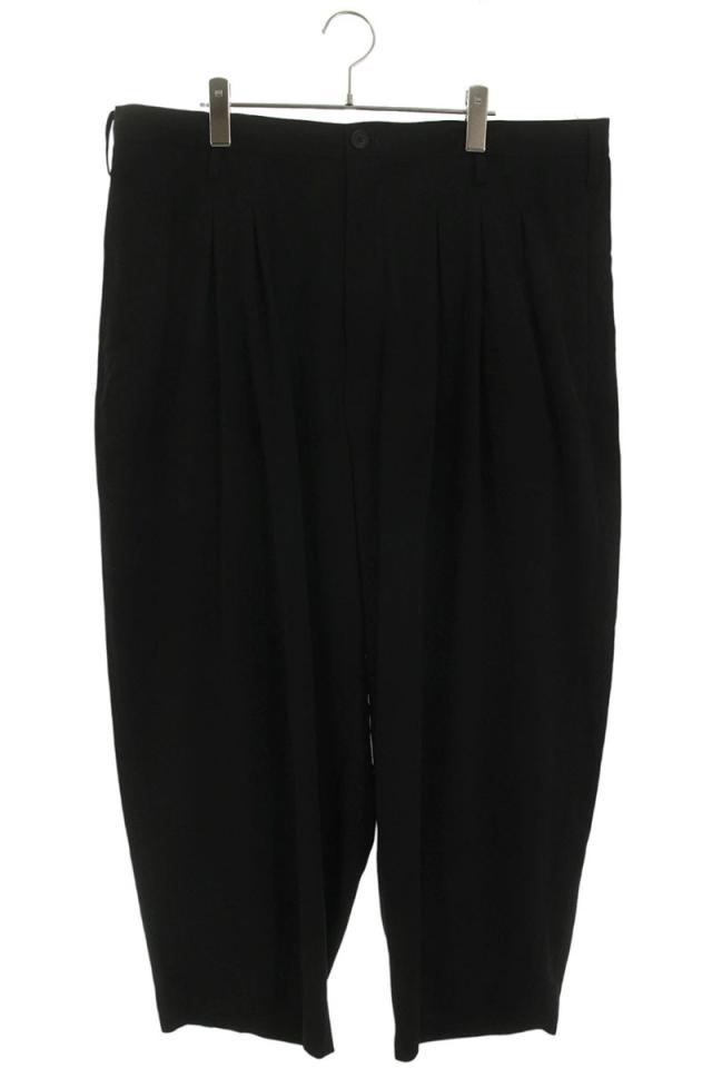 ヨウジヤマモトプールオム サイズ:2  HS-P50-500 タックワイドスラックスロングパンツ 中古 BS99