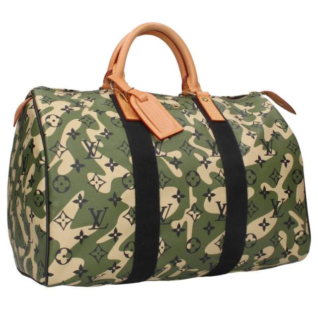 ルイヴィトン サイズ:35  スピーディ35 M95773 モノグラムフラージュボストンバッグ 中古 SS13
