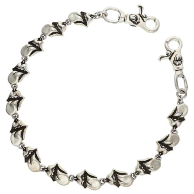 クロムハーツ サイズ:13LINK  L&T LINK-T 2クリップリップ&タンリンク シルバーウォレットチェーン 中古 SJ02