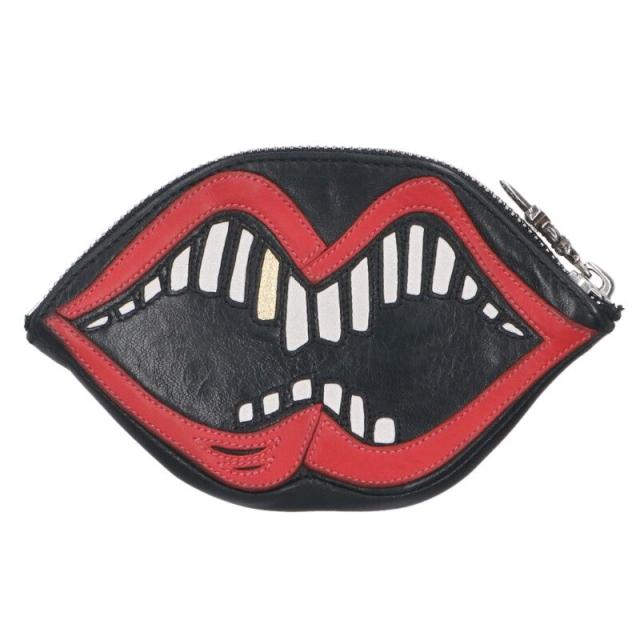 クロムハーツ   CHOMPER COIN CASE レザーケース 中古 SJ02