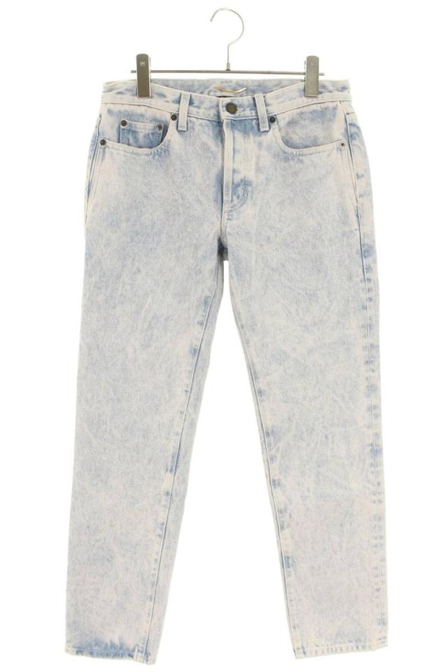 サンローランパリ サイズ:28  669234 Y870P ケミカルウォッシュデニムパンツ 中古 BS99