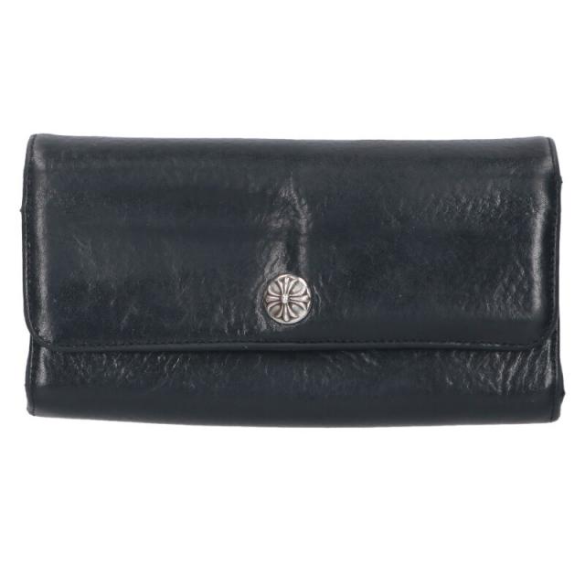 クロムハーツ   JUDY ジュディ クロスボタンレザーウォレット財布 中古 SS07