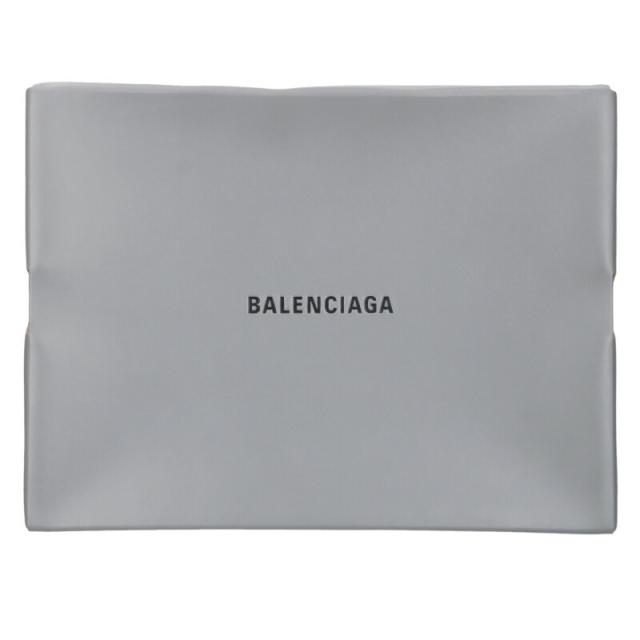 バレンシアガ   SHOPPER SNEAKER BOX CLUTCH シューズボックス型カーフスキンレザークラッチバッグ 中古 OM10