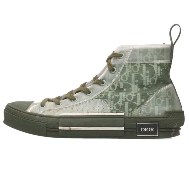 ディオール サイズ:44  B23 オブリーク総柄ハイカットスニーカー 中古 BS99